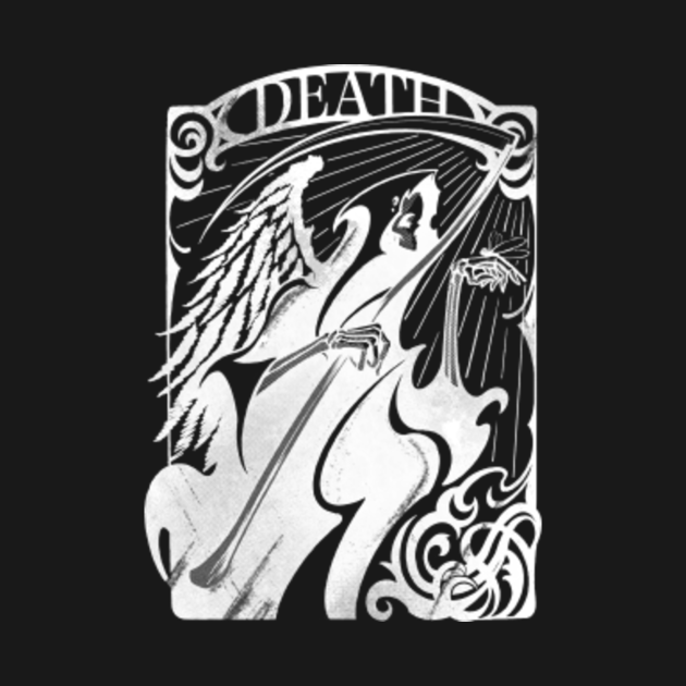 Inverted Life - Death Tarot Card - T-Shirt sold by Kimberley Whirr ...
