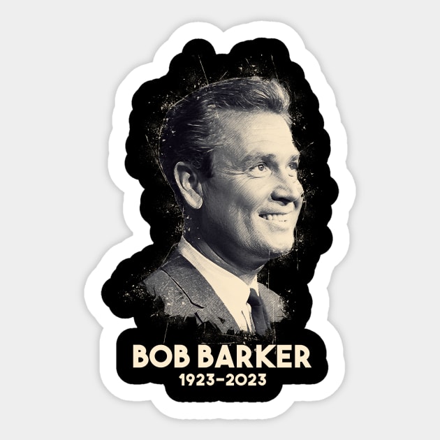 Rest in peace bob barker - Bob Barker - Sticker | TeePublic