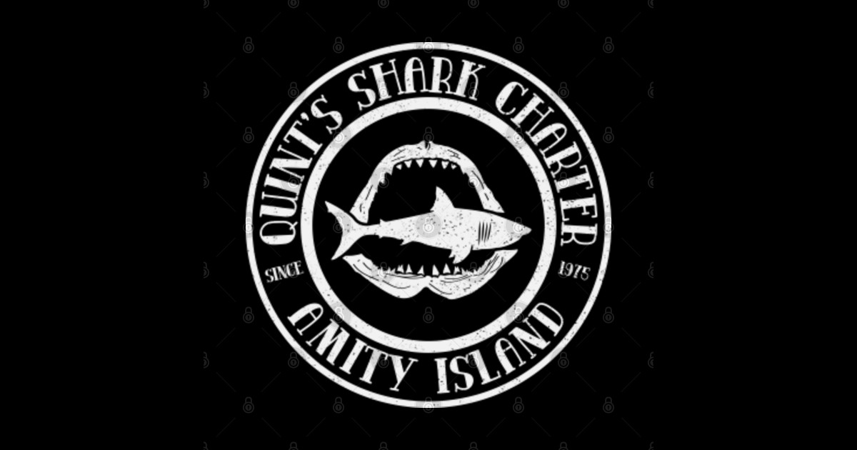 Quints Shark Charter - Jaws - Posters and Art Prints | TeePublic