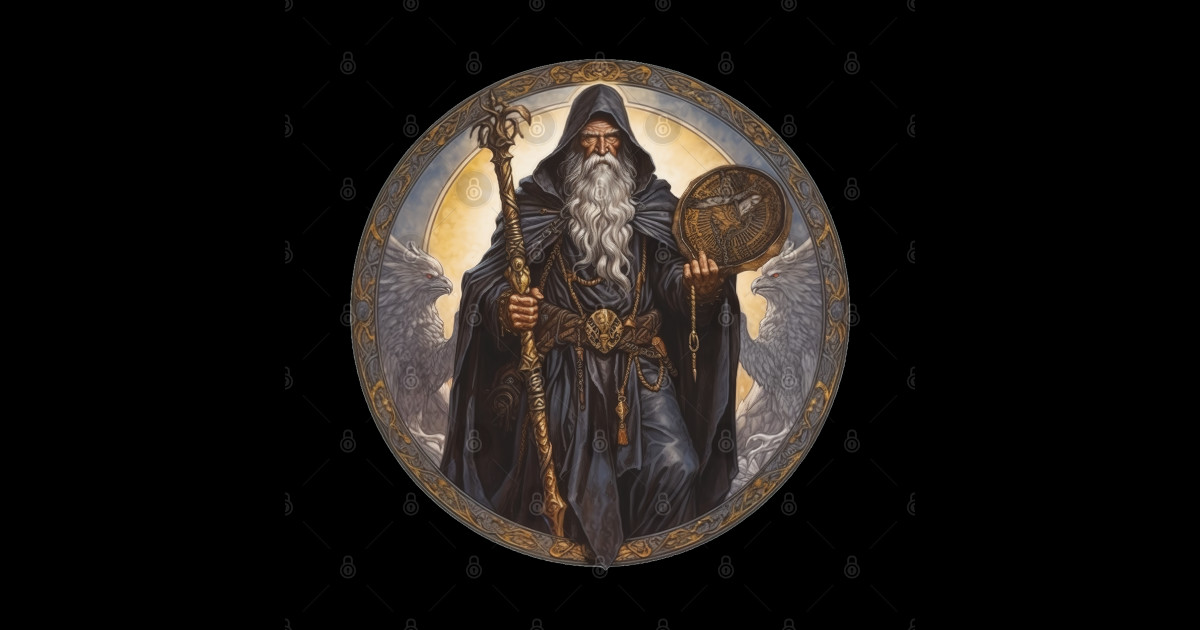 The Archmage - Wizard - Sticker | TeePublic