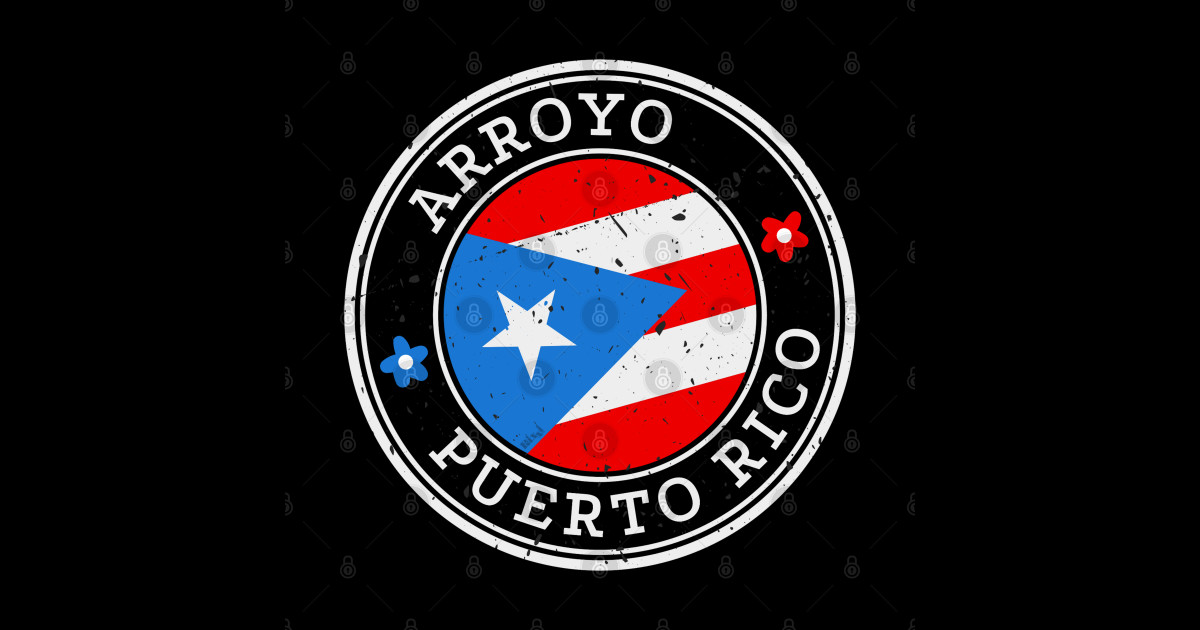 Arroyo Puerto Rico Puerto Rican Pride Flag - Arroyo - Sticker | TeePublic