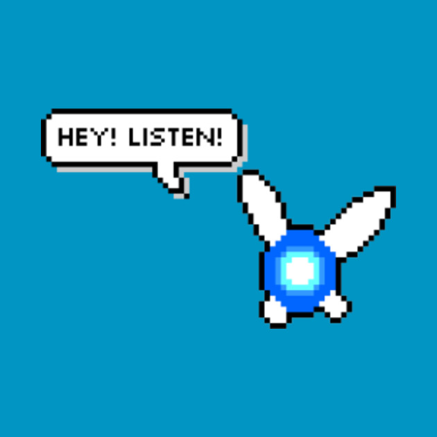 Hey! Listen! - Legend Of Zelda - T-Shirt | TeePublic