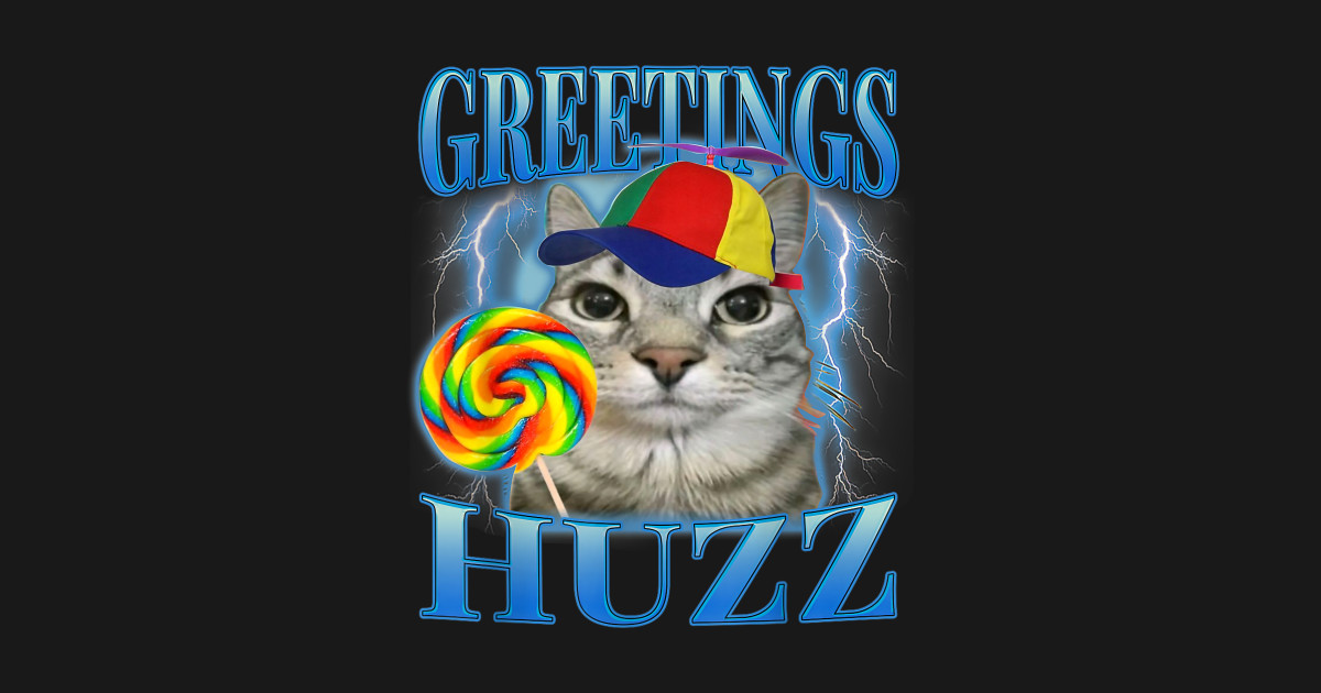 Lollipop Cat Meme Greetings Huzz Funny Silly Cats Humor - Lollipop Cat ...