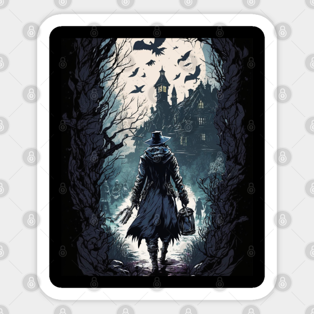 Bloodborne art - Bloodborne - Sticker | TeePublic