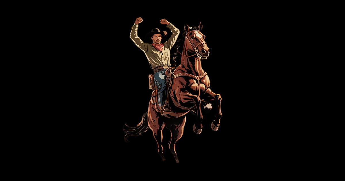 Cowboy Rodeo Horse Western Country Bronco Riding - Cowboy Rodeo Horse ...