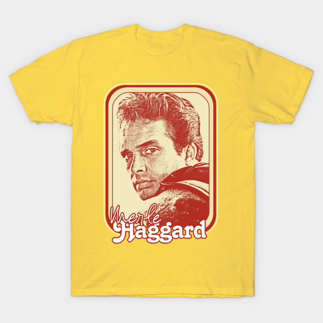 Merle Haggard /// Retro Style Country Music Fan Gift - Merle Haggard ...