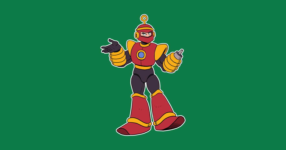RUBY SPEARS RING MAN - Mega Man - T-Shirt | TeePublic