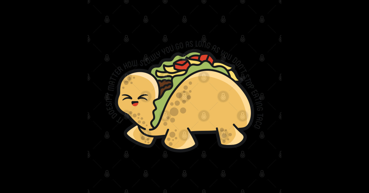 Turtle Taco - Taco - Sticker | TeePublic