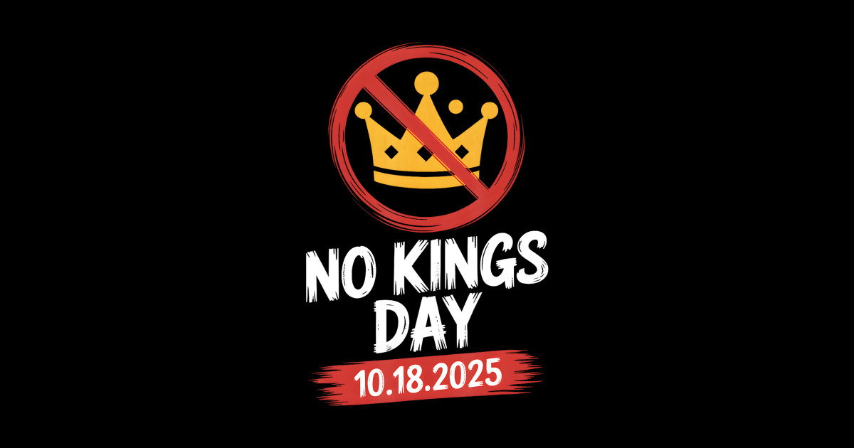 No Kings Day Patriotic No Kings Day 2025 Crown - Patriotic Celebration ...