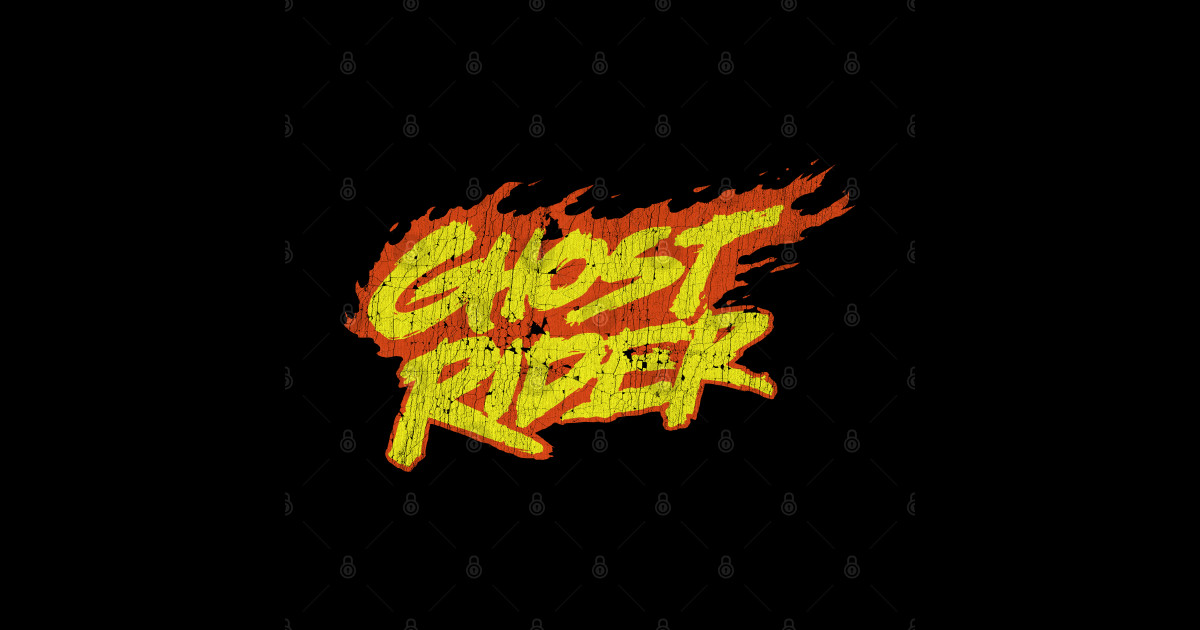 Ghost rider vintage Logo - Ghost Rider - Magnet | TeePublic