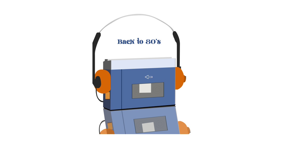 Walkman - Music Is Life - T-Shirt | TeePublic