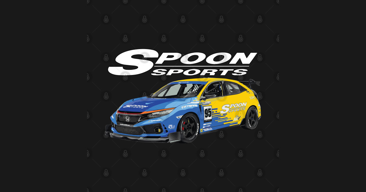 JDM CTR type R FK8 Spoon Turbo Race Car - Civic Type R - T-Shirt ...