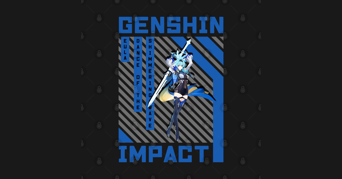 Eula | Genshin Impact - Genshin Impact - T-Shirt | TeePublic