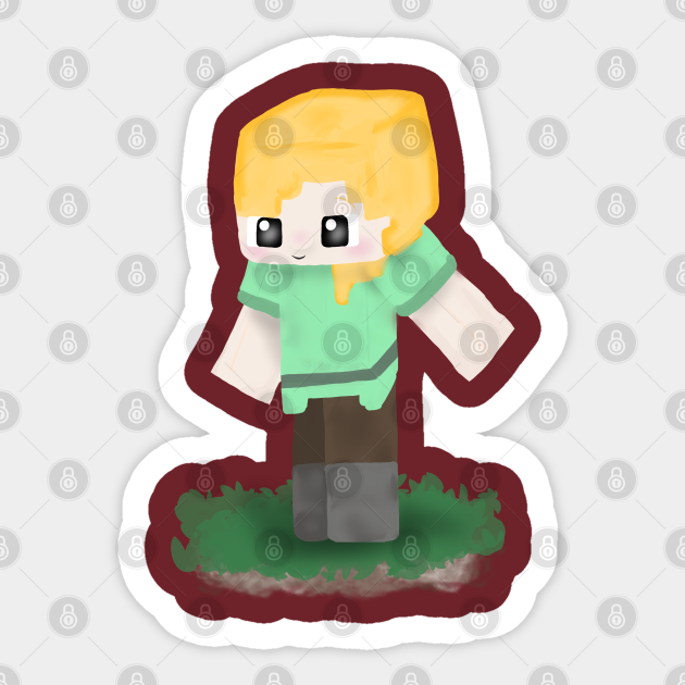 Cute Alex - Minecraft - Sticker | TeePublic