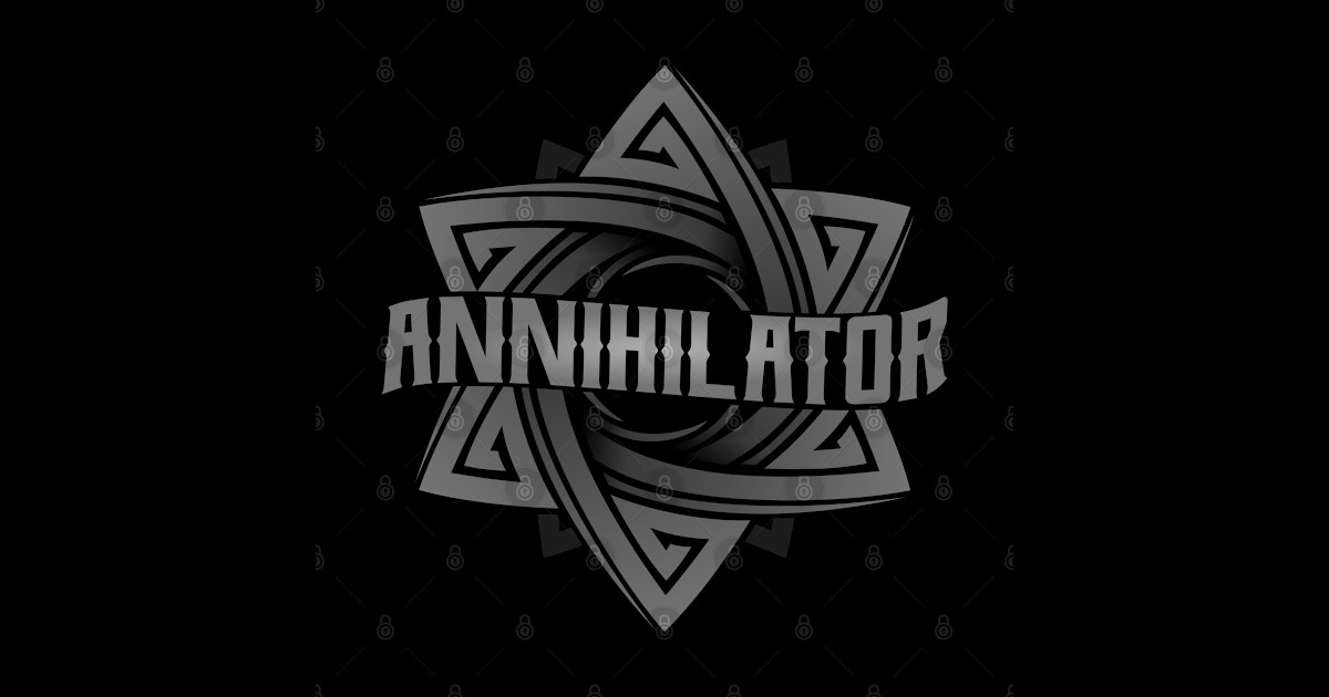 Annihilator Tribal Star - Musician - Sticker | TeePublic