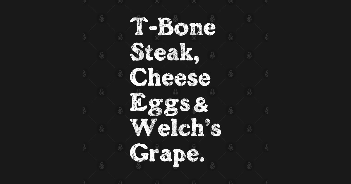 Guest Check - T-Bone Steak, Cheese Eggs, Welch's Grape - T Bone Steak Cheese Eggs Welchs Grape ...