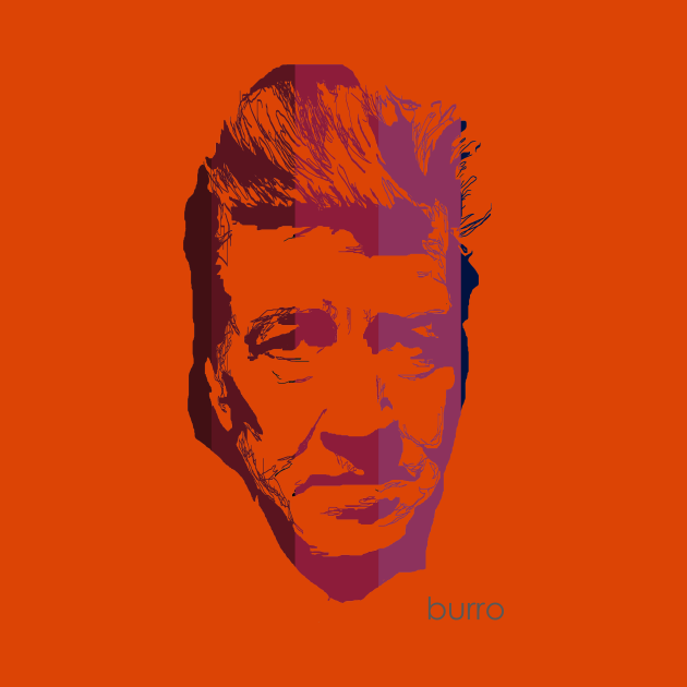 David Lynch in Colors - David Lynch - Long Sleeve T-Shirt | TeePublic