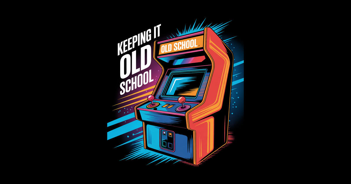 Keeping It Old School Gamer 80's 90's Arcade Gaming - Keeping It Old ...