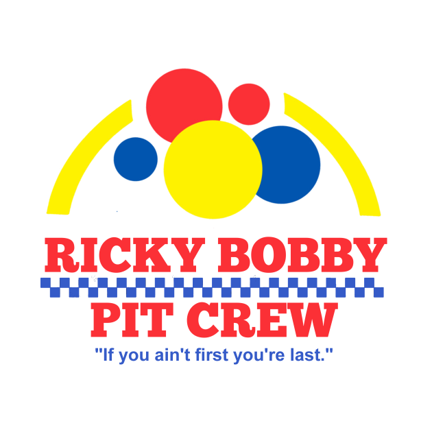 Ricky Bobby Pit Crew - Talladega Nights - Tapestry | TeePublic