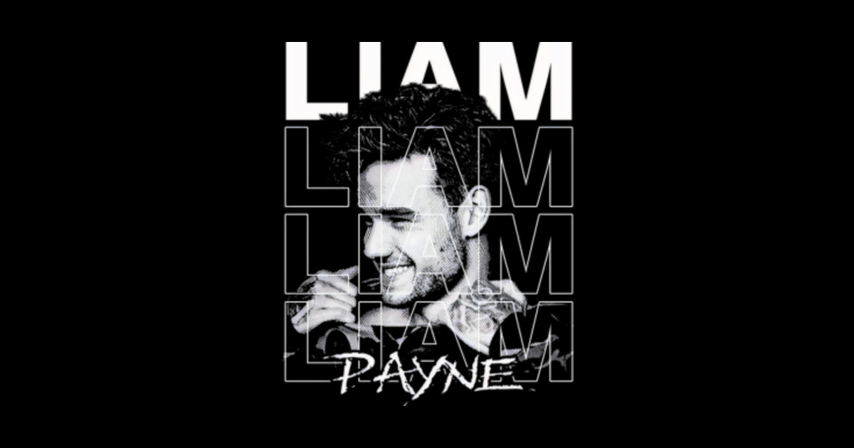 Black And White RIP - Liam Music Payne - Posters and Art Prints | TeePublic