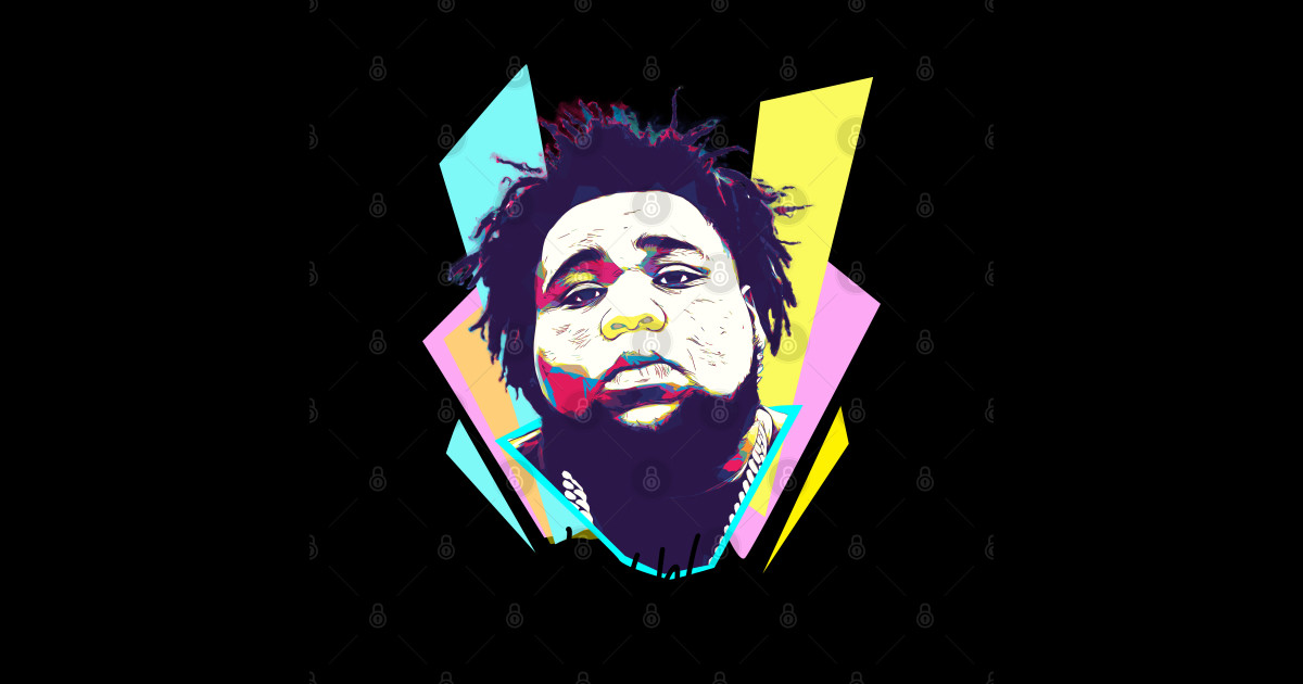 Wpap Pop Art Rod Wave - Rod Wave - Sticker | TeePublic