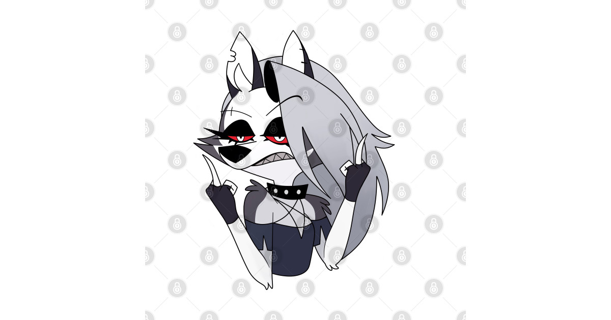 Loona - Helluva Boss - Helluva Boss - Sticker | TeePublic