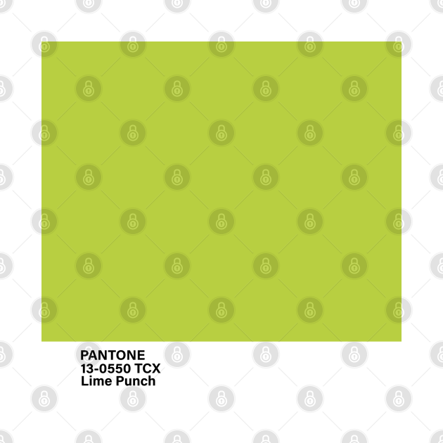 pantone 13-0550 TCX Lime Punch - Pantone 13 0550 Tcx Lime Punch - T ...