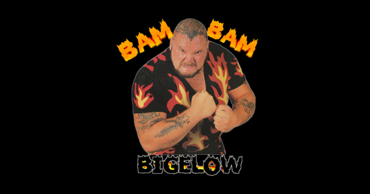 Bam Bam Bigelow - Bam Bam Bigelow - Sticker | TeePublic
