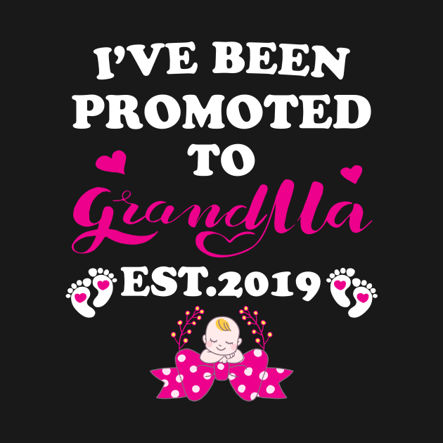 I have been promoted to Grandma - Promoted To Grandma - T-Shirt | TeePublic