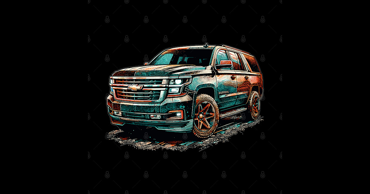 Chevrolet Suburban - Suburban - Sticker | TeePublic