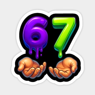 Funny Six Seven 67 6 7 Meme Heart Valen Merch for Sale | TeePublic