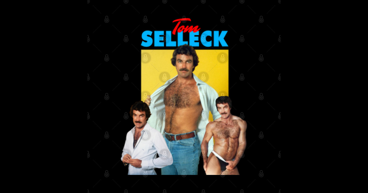 Tom Selleck Hot And Sexy 80s Tom Selleck Sticker Teepublic