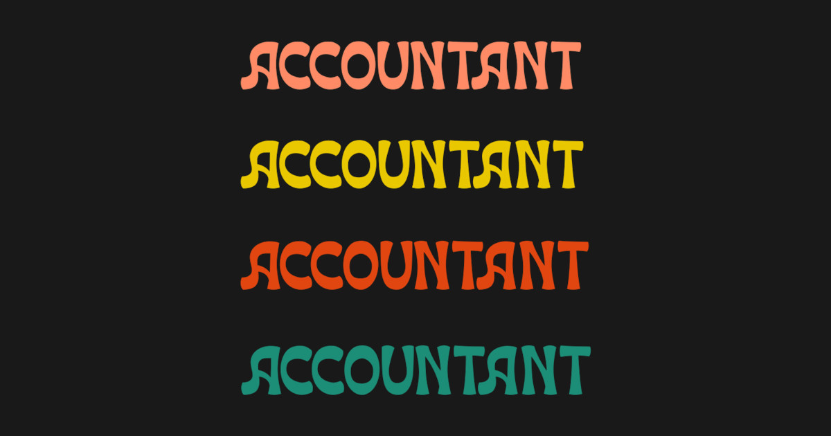 Accountant retro pattern - Accountant Retro Pattern - T-Shirt | TeePublic