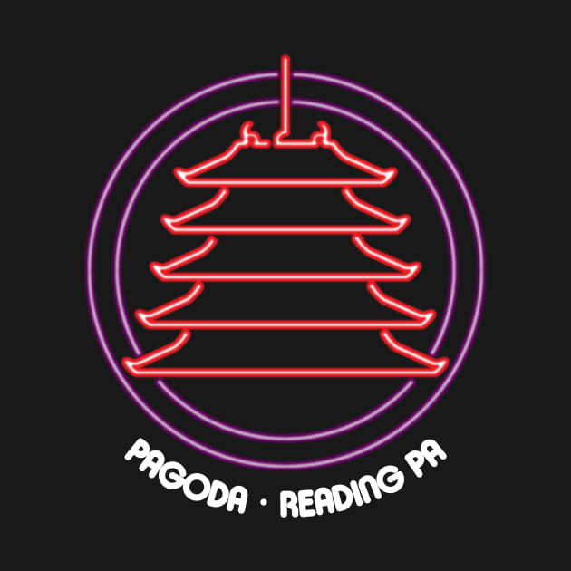 Pagoda - Reading PA - Pagoda - T-Shirt | TeePublic