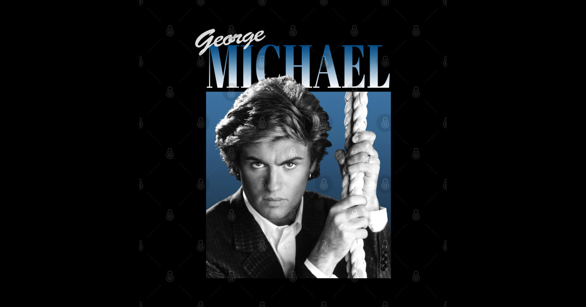 George Michael - George Michael - Sticker | TeePublic