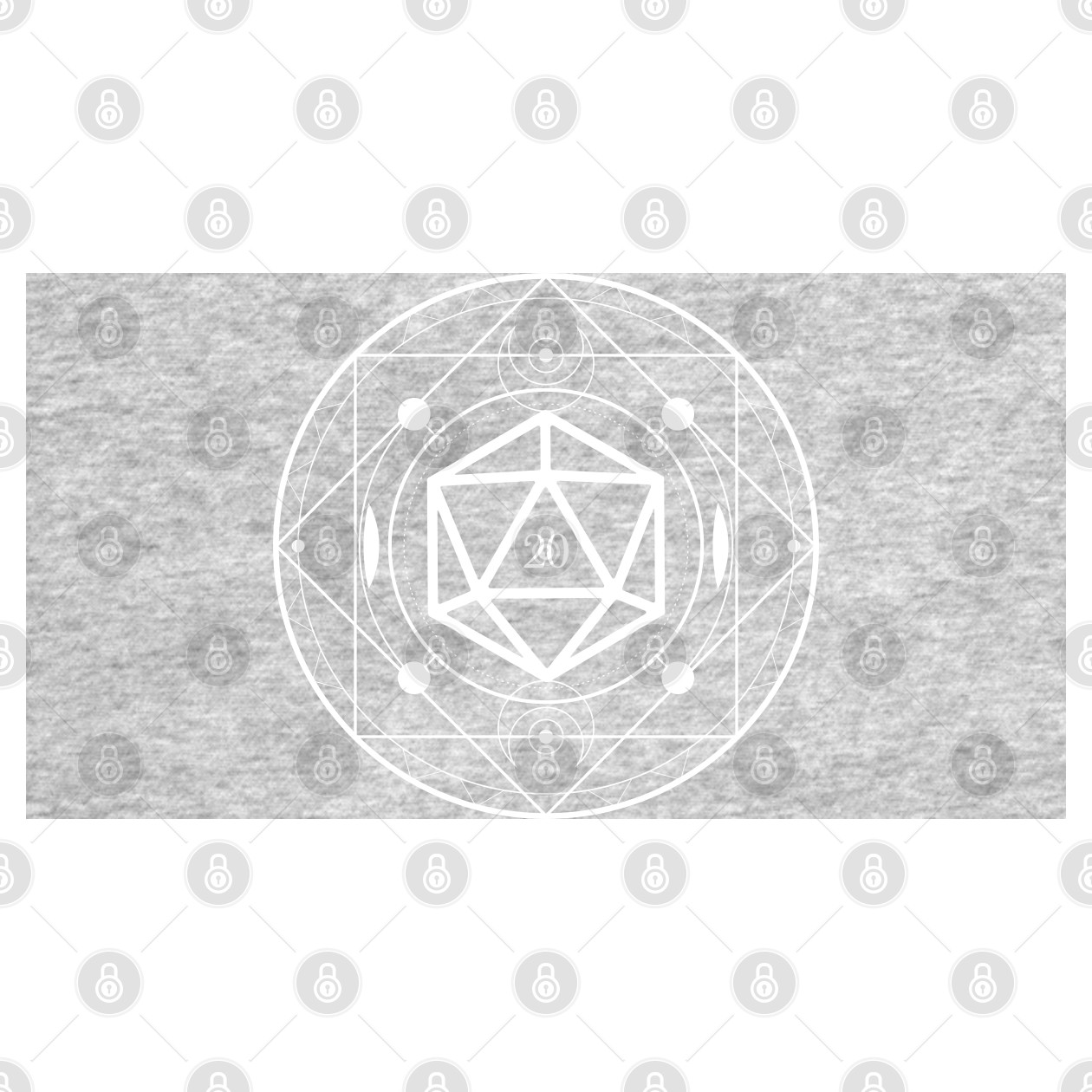 Polyhedral D20 Geometric Symbol Tabletop RPG - Dungeons And Dragons ...