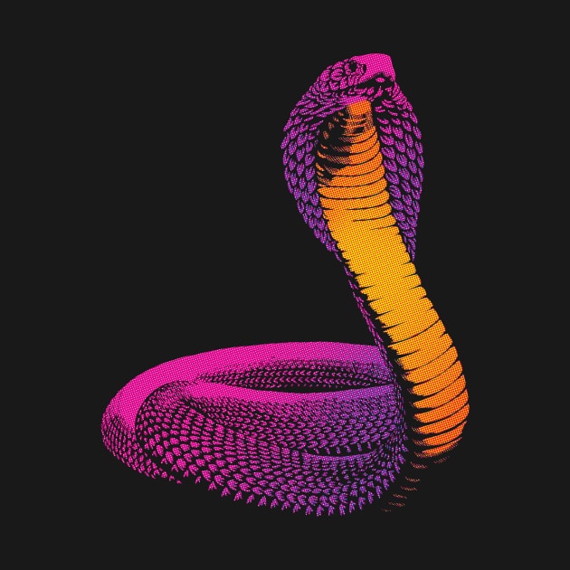 Pink Cobra Scales - Cobra - T-Shirt | TeePublic