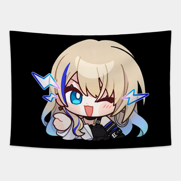 Honkai Star Rail Chibi Serval - Honkai Star Rail - Tapestry | TeePublic