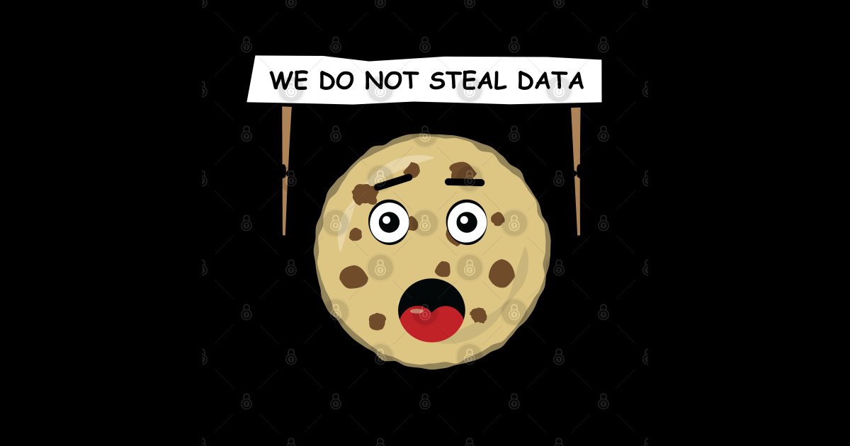 Cookies Protest - Funny Character - Fun - Sticker | TeePublic