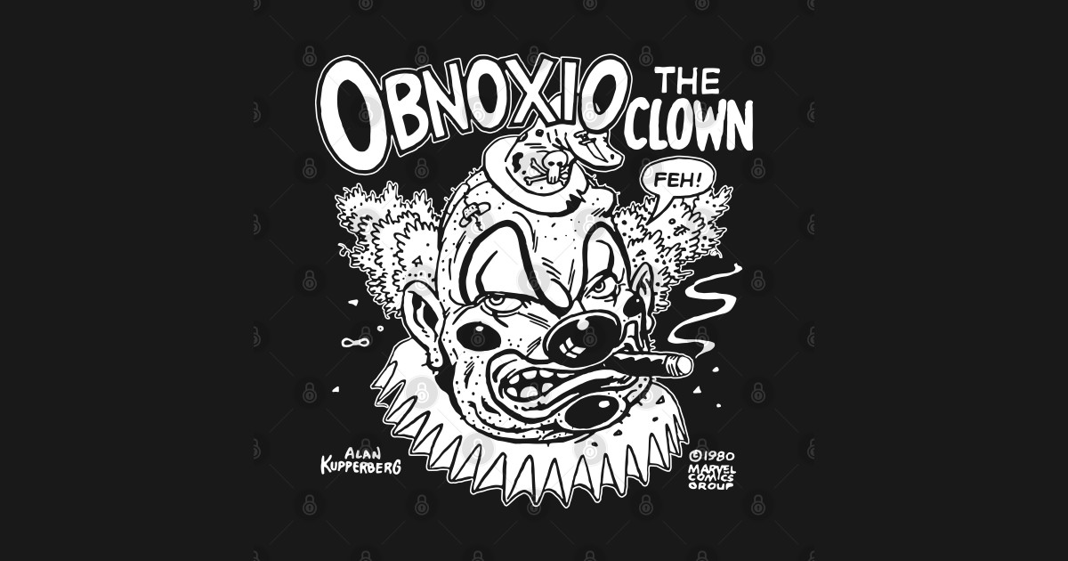 Obnoxio the Clown Crazy Magazine - Obnoxio Clown - T-Shirt | TeePublic