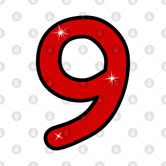 nine, ninth, 9, number nine, 9 years, 9 year old, number 9, Numeral 9 ...