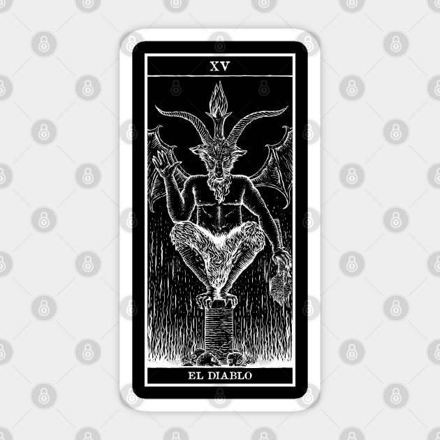 El Diablo - Devil - Sticker | TeePublic