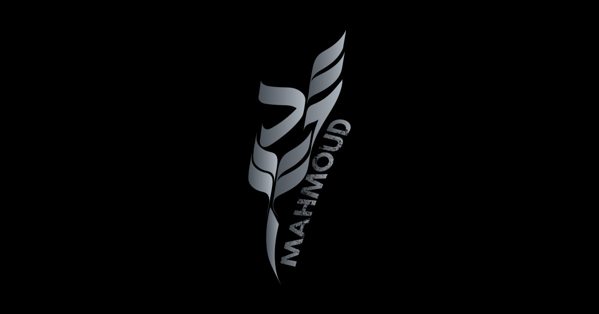 Mahmoud Name, Arabic Calligraphy Name, Unique Name design - Arabic ...