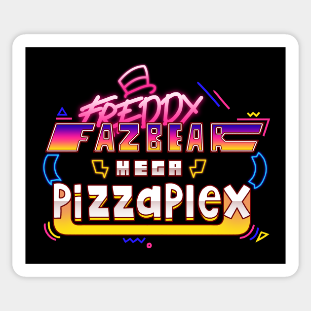 freddy fazbear's mega pizzaplex - Five Nights At Freddys - Sticker ...