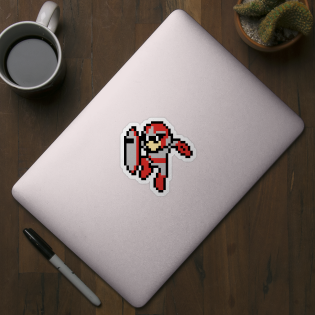 protoman pixel art