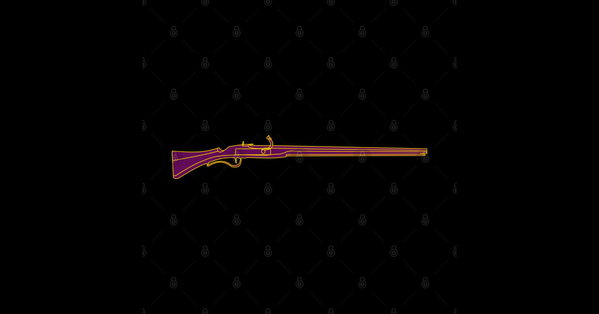 musket (purple) - Musket - Sticker | TeePublic