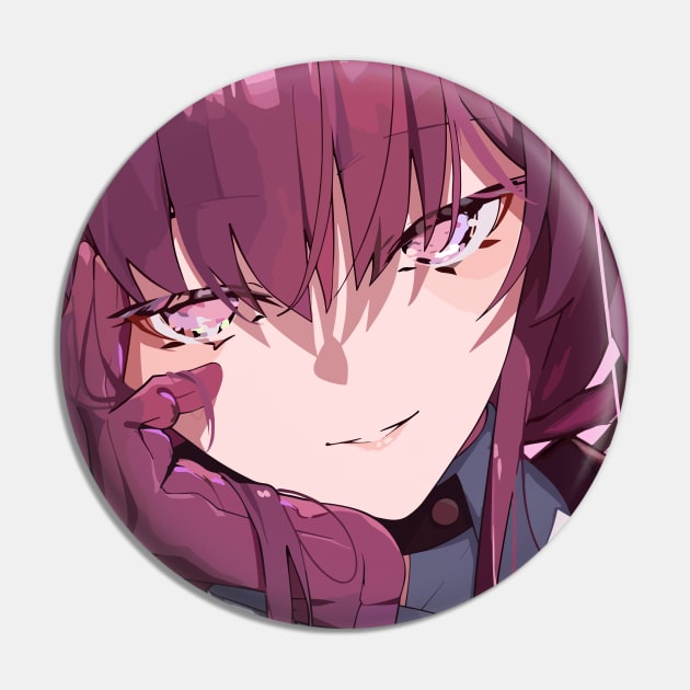 Kafka Honkai Star Rail - Honkai Star Rail - Pin | TeePublic