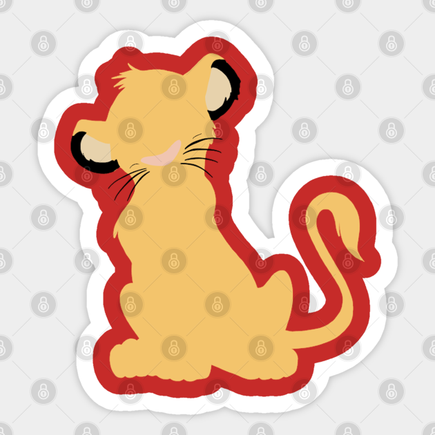 Simba - Simba - Sticker | TeePublic