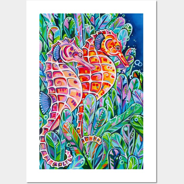 Seahorses - Seahorses - Posters and Art Prints | TeePublic