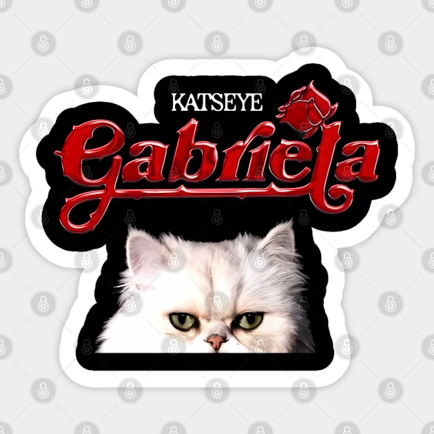 Katseye Gabriela Cat - Katseye - Sticker | TeePublic